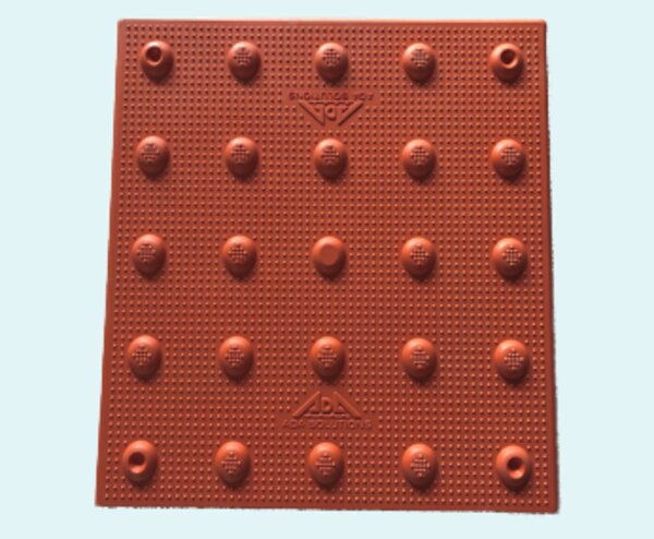 ADA Solutions Detectable Warning Plate Surface Applied 2 Ft X 2 Ft ...